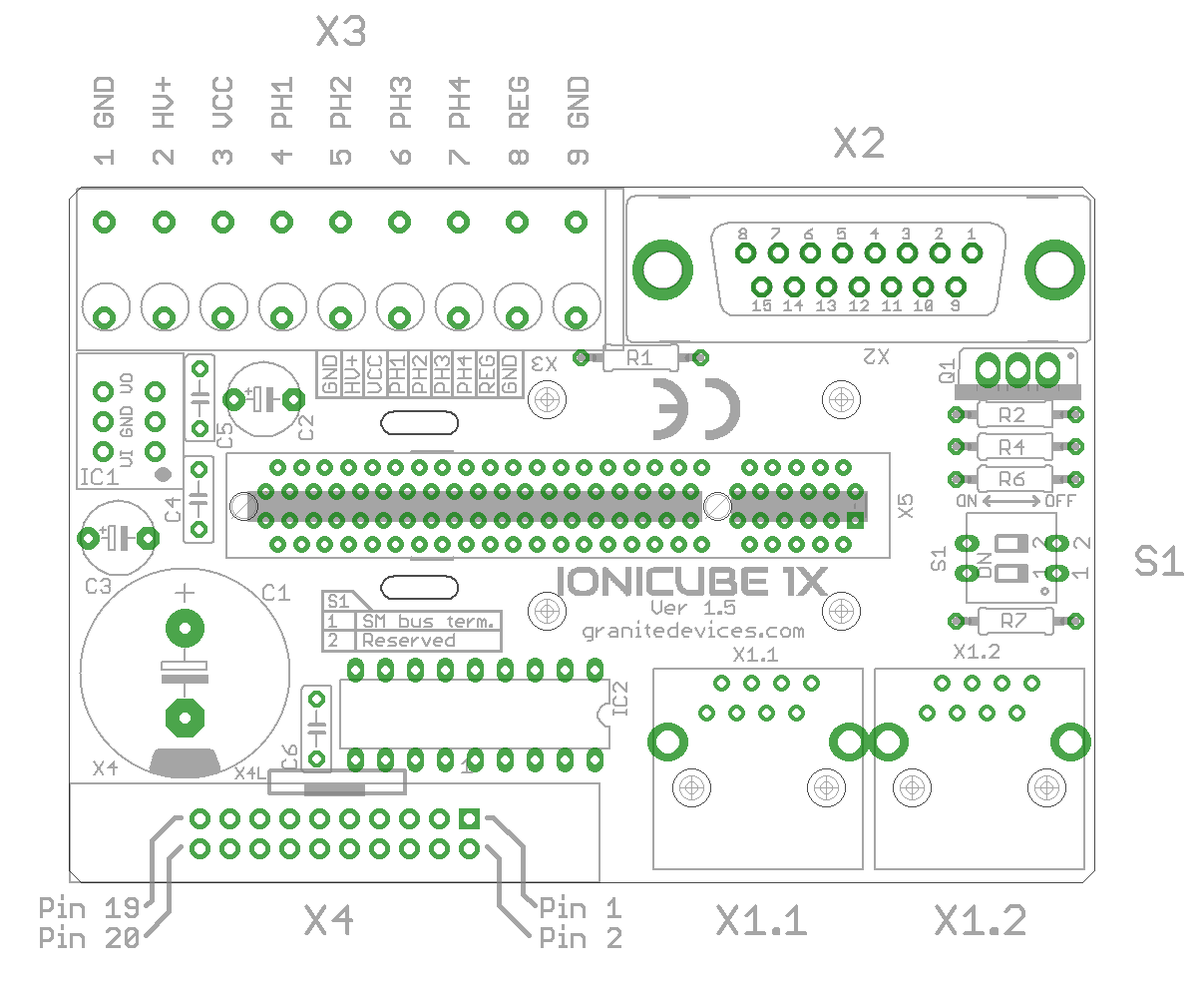 IONICUBE 1X connectors and pinouts - Granite Devices Knowledge Wiki