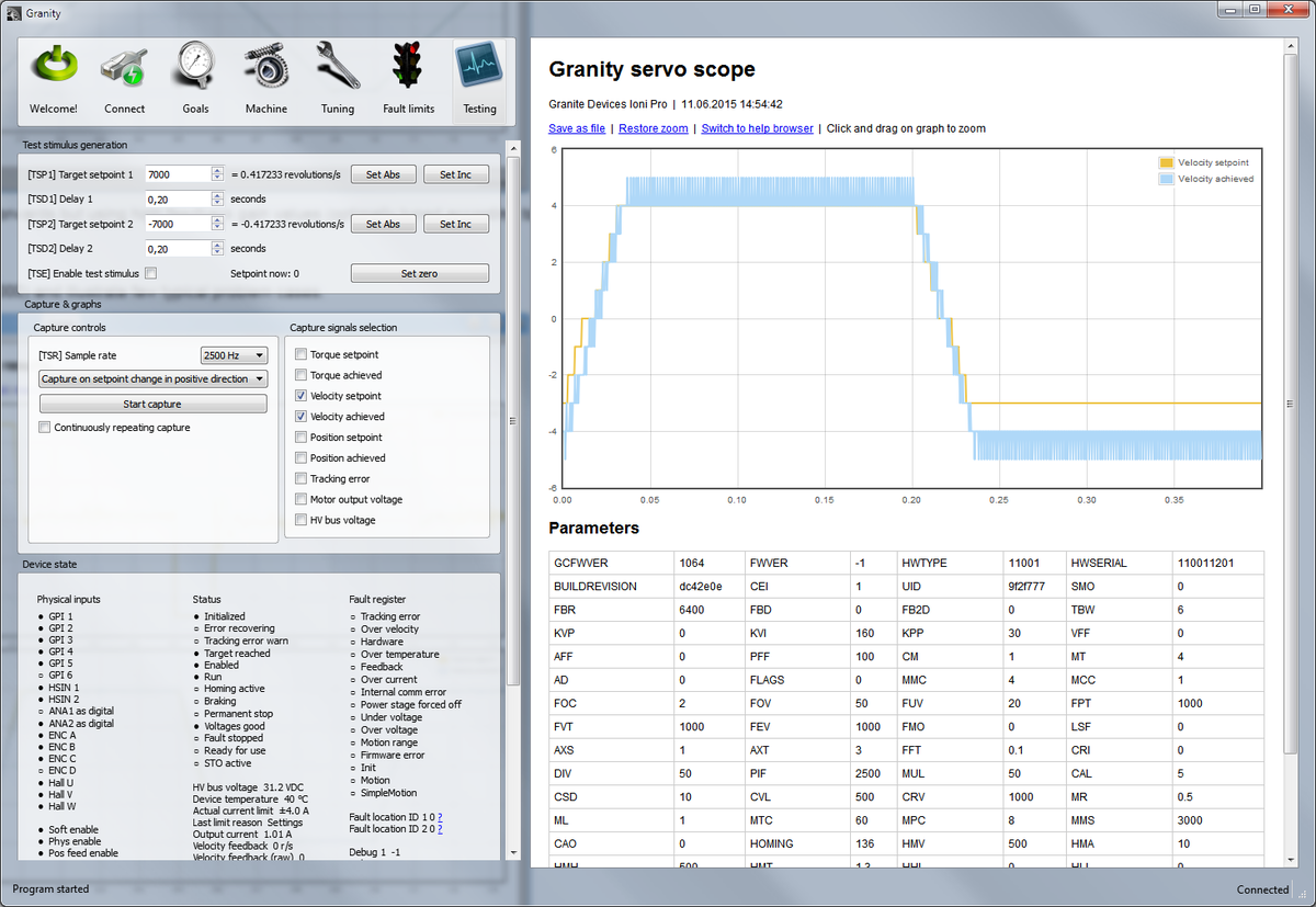 Tuning velocity controller - Granite Devices Knowledge Wiki